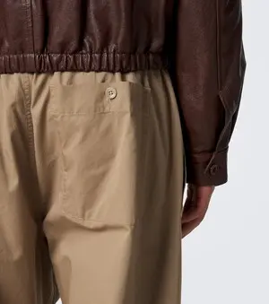 LEMAIRE Harrington Leather Jacket