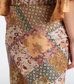 Zimmermann Fairlight Silk Habotai Wide-leg Pants