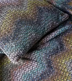 Missoni Salina Zigzag Lamé Throw