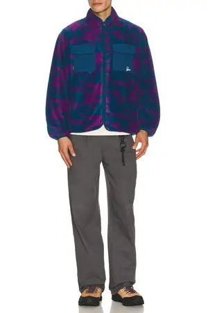 PARRA Purple Darwin Camo Fleece