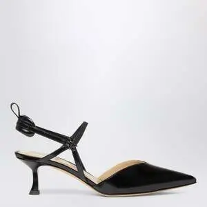 Fendi Very Colibrã¬ Slingback Pumps In Calf Leather - Black