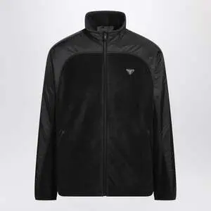 Prada Fleece Blouson - Black