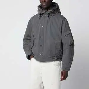 Our Legacy Grey Orbit Jacket In Nylon Twill - Gray