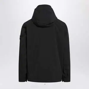 Stone Island Hooded Jacket In Technical Fabric
