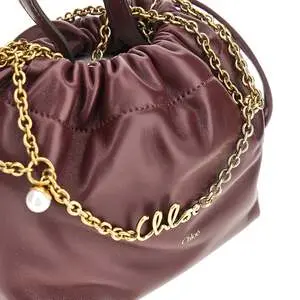 Chloé Icons' Leather Mini Bag With Chain
