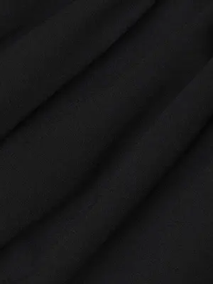 Aidan Mattox Crepe Jersey One-shoulder Midi-dress