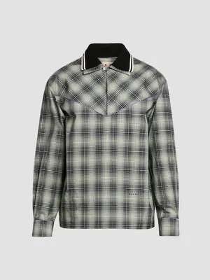 Marni Check Cotton Poplin Shirt
