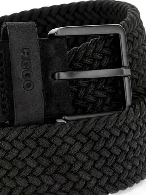 Hugo Braided Buckle-fastening Belt