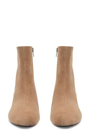Ecco Liva Leather Bootie - Camel