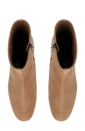 Ecco Liva Leather Bootie - Camel