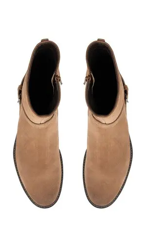 Ecco Sartorelle 25 Buckle Boot - Camel
