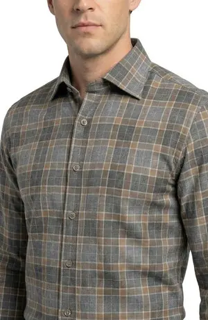 Scott Barber Weekend Plaid Button-up Shirt
