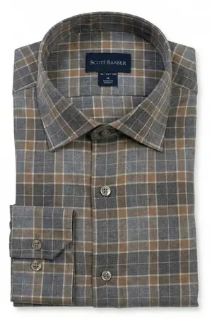 Scott Barber Weekend Plaid Button-up Shirt
