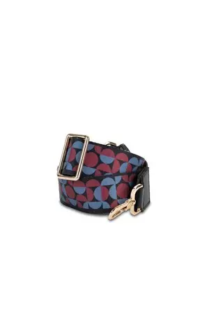 CAMPO MARZIO ROMA 1933 Patterned Shoulder Bag Strap - Black