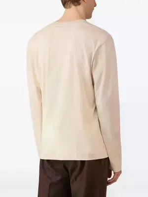 Sunspel Heavyweight Long-sleeve T-shirt - Neutrals
