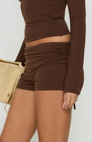 Princess Polly Daily Define Ruched Shorts
