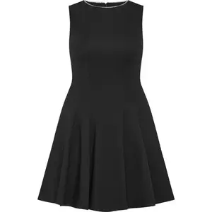 City Chic Mary Skater Minidress - Black