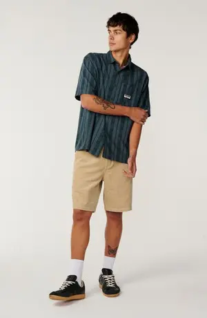 Rip Curl Pacific Rinse Stripe Button Up Shirt