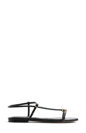 Aldo Zaelle Flat Sandal - Black