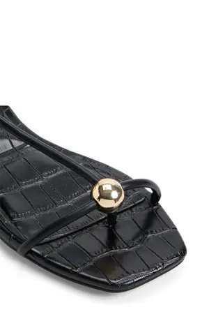Aldo Zaelle Flat Sandal - Black