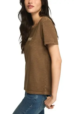 Lucky Brand I Heart Cowboys Embroidered T-shirt