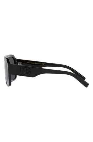 Dolce & Gabbana 58mm Aviator Sunglasses