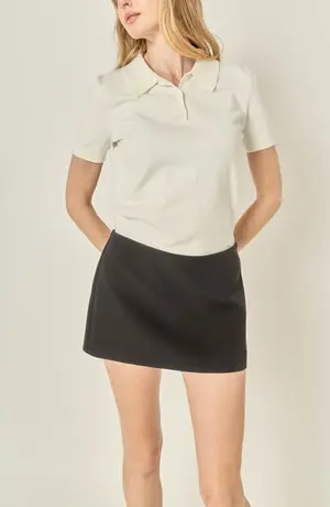 English Factory Low Waist Skort