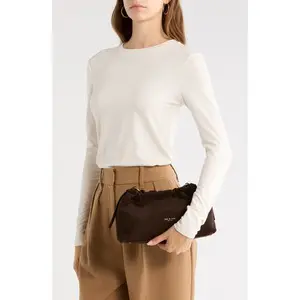 Rag & Bone Ludlow Suede Crossbody Bag - Cho