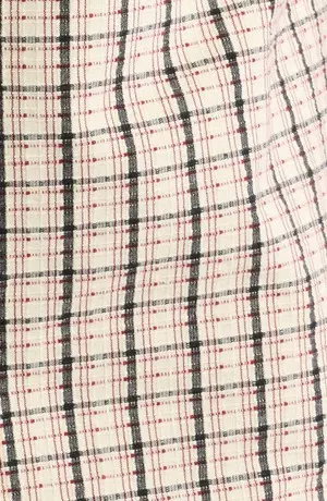 WAX LONDON Shelly Long Sleeve Dobby Check Shirt