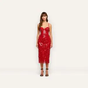 L'AGENCE Lior Sequin Top