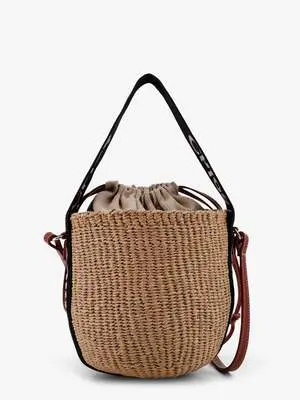 Chloé Woody Raffia Bucket Bag