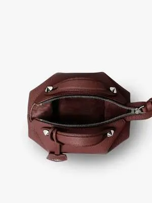 Fendi By The Way Hammered Leather Handbag