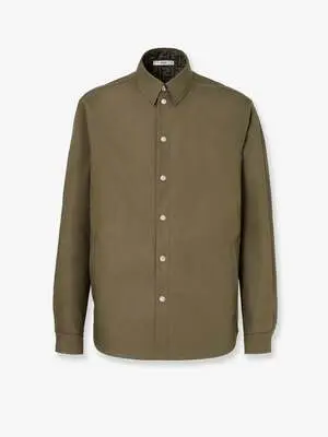 Fendi Zucca Green Ff Jacquard Nylon Blouson - Multicolor