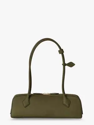 Alaïa Teckel Medium Suede Shoulder Bag - Multicolor
