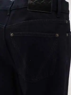 Bottega Veneta Jeans With Leather Patch With Embossed Intrecciato Motif