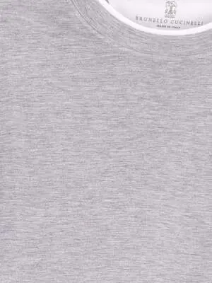 Brunello Cucinelli Silk And Cotton Blend T-shirt