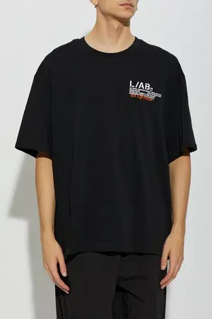 L/AB C/O OFF-WHITE Logo T-shirt