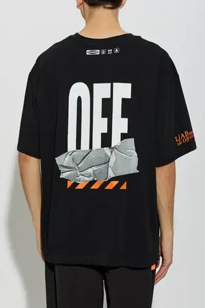 L/AB C/O OFF-WHITE Logo T-shirt