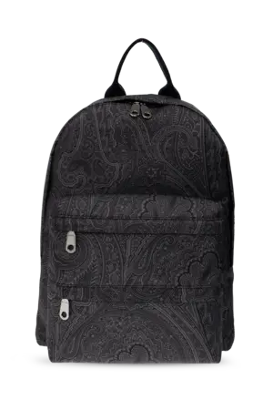 Etro Patterned Backpack - Grey
