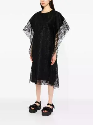Comme Des Garçons Lace Midi Dress