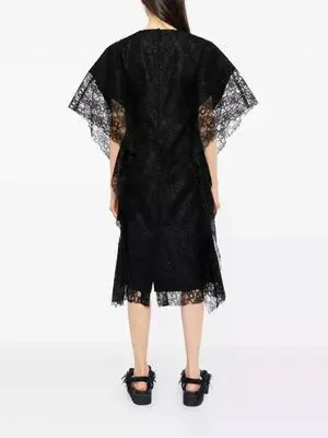 Comme Des Garçons Lace Midi Dress