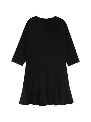 Comme Des Garçons Ruffled Drop-shoulder Dress