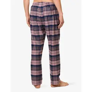 Derek Rose Kelburn Check Cotton Lounge Trousers