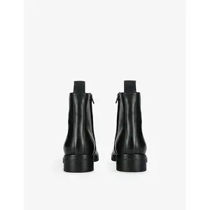 Studio Nicholson Square-toe Leather Ankle Boots