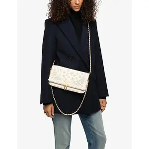 Zadig&Voltaire Rock Perforated Leather Bag - Flash