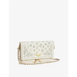 Zadig&Voltaire Rock Perforated Leather Bag - Flash