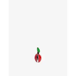 POUBEL Cherry Enamelled Sterling Charm