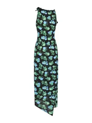 Coperni Asymmetric Flower Gown