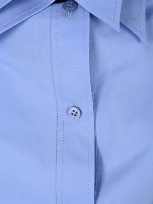 Balenciaga Long Poplin Dress