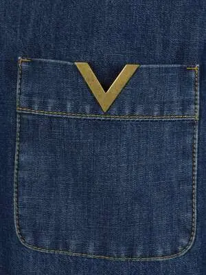 Valentino Garavani Vgold Cotton Top